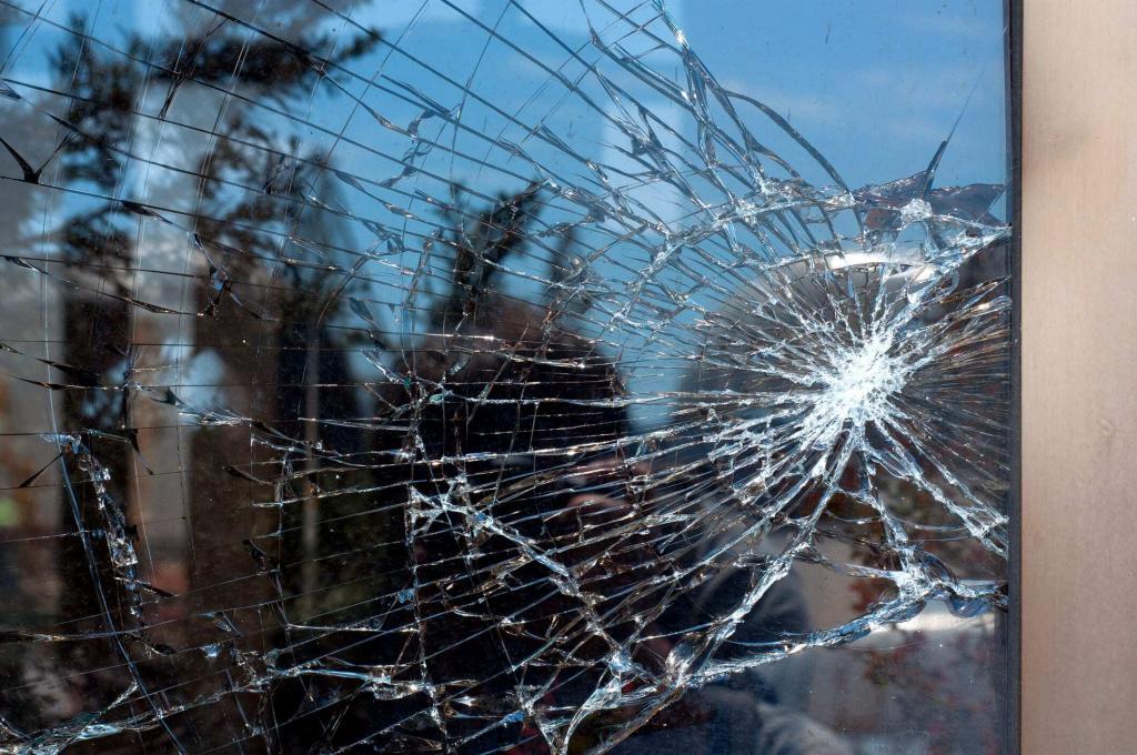 Broken Glass – Sunray® Window Films & Installations